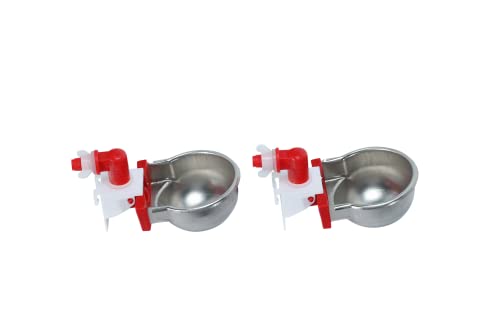 DIY Auto-Fill Metal Cup Waterer Kit for Small Animals | RentACoop